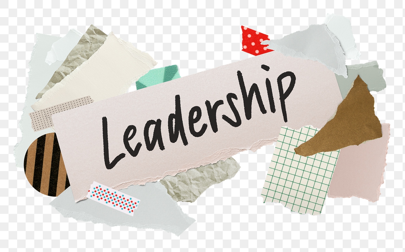 Leadership png word sticker typography, | Free PNG - rawpixel