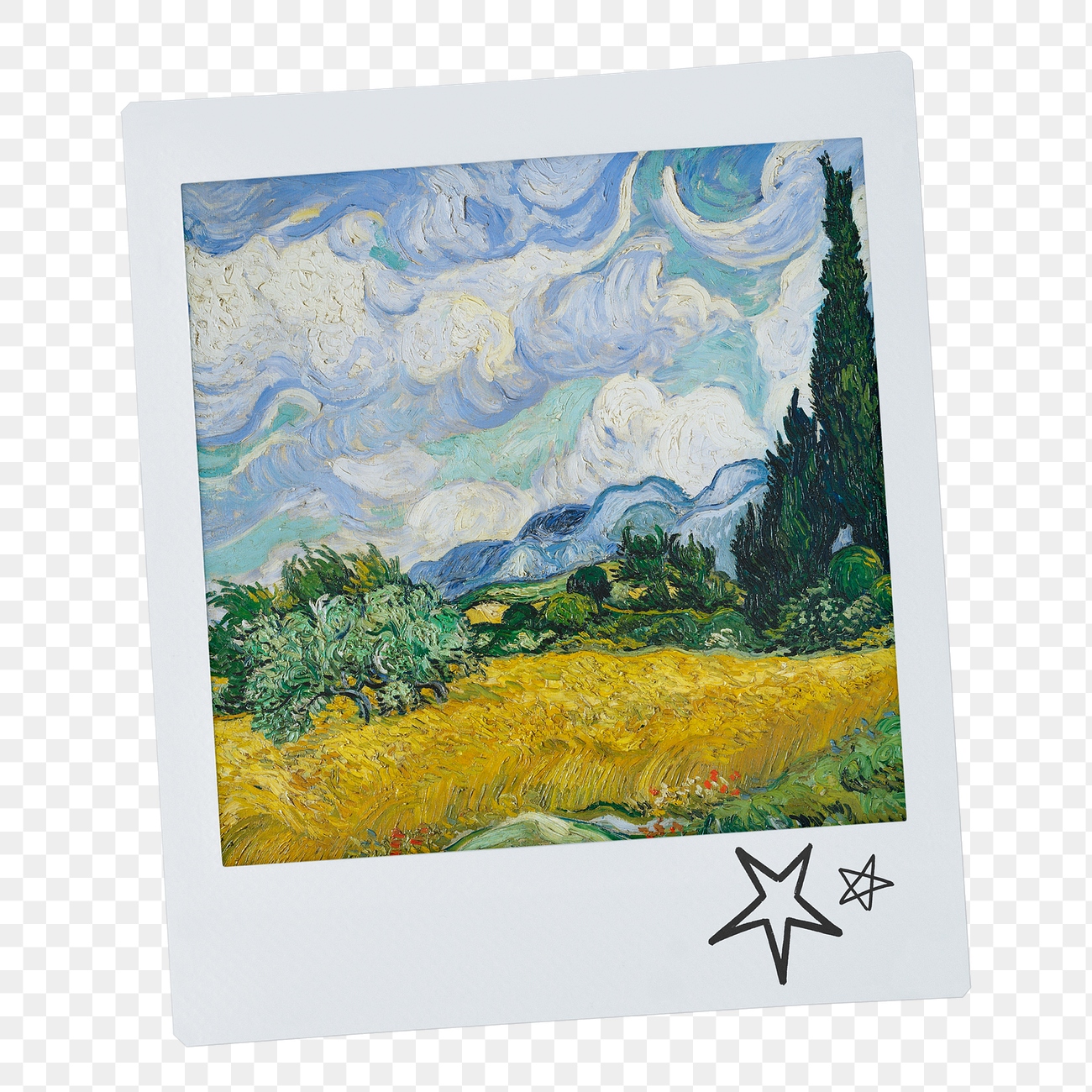 Png Vincent Van Gogh's famous | Free PNG - rawpixel