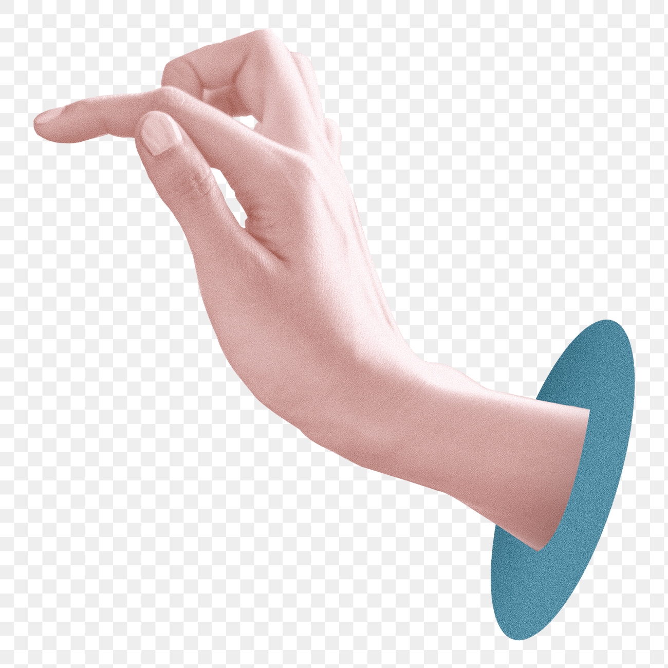 Tapping hand png sticker, social | Premium PNG - rawpixel