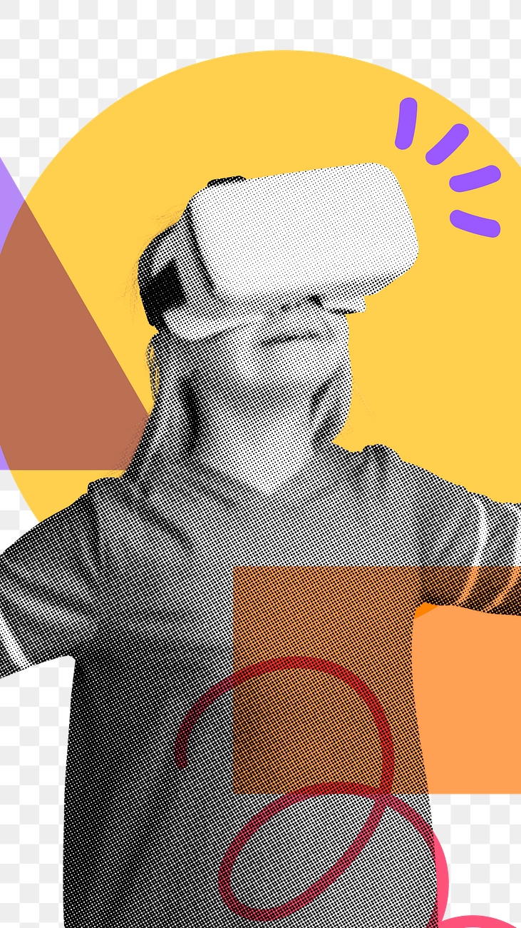 Virtual learning png sticker, | Premium PNG - rawpixel