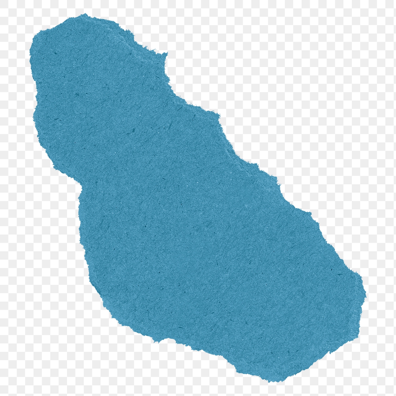 Paper scrap png sticker, blue | Premium PNG - rawpixel