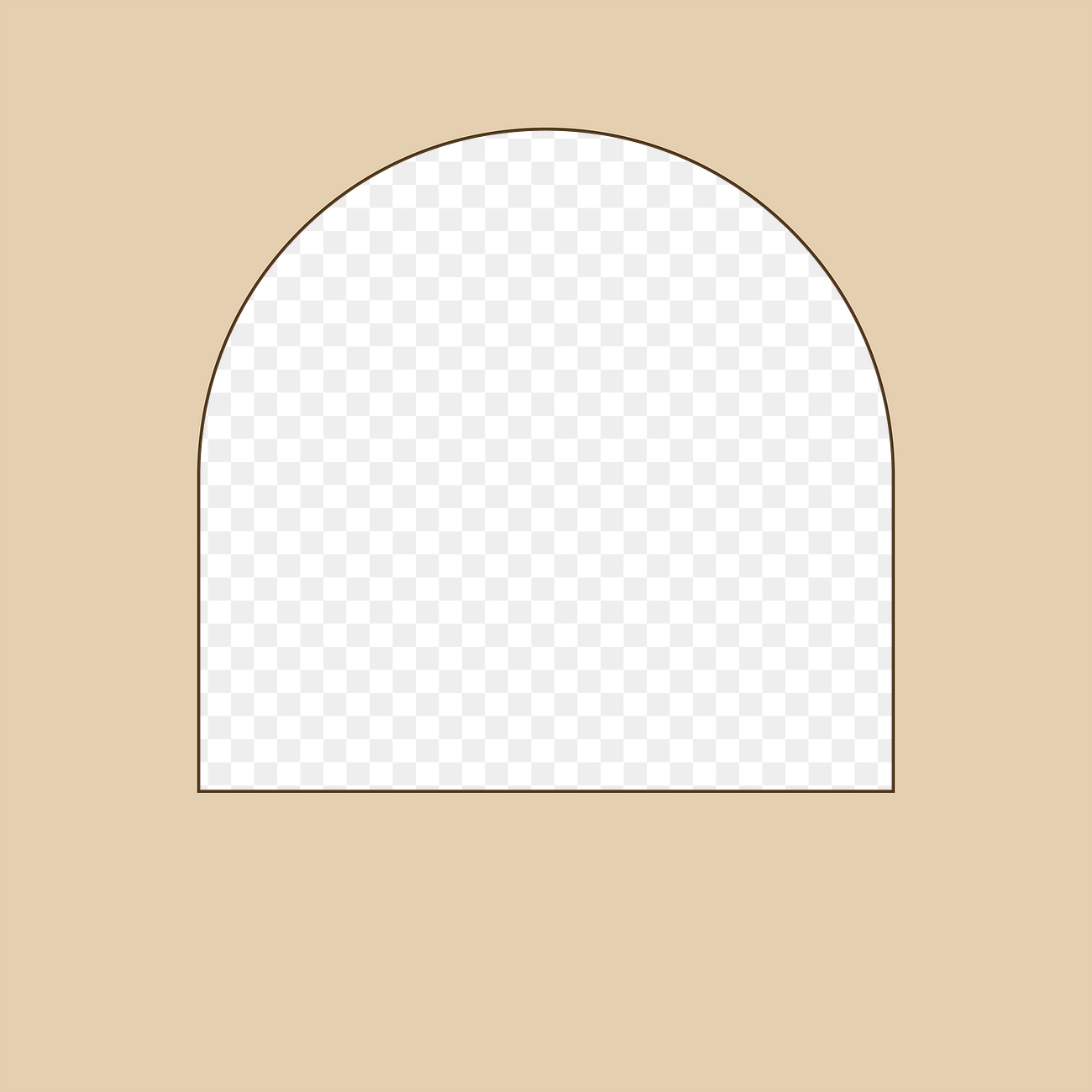 Arch frame png sticker, transparent | Premium PNG - rawpixel