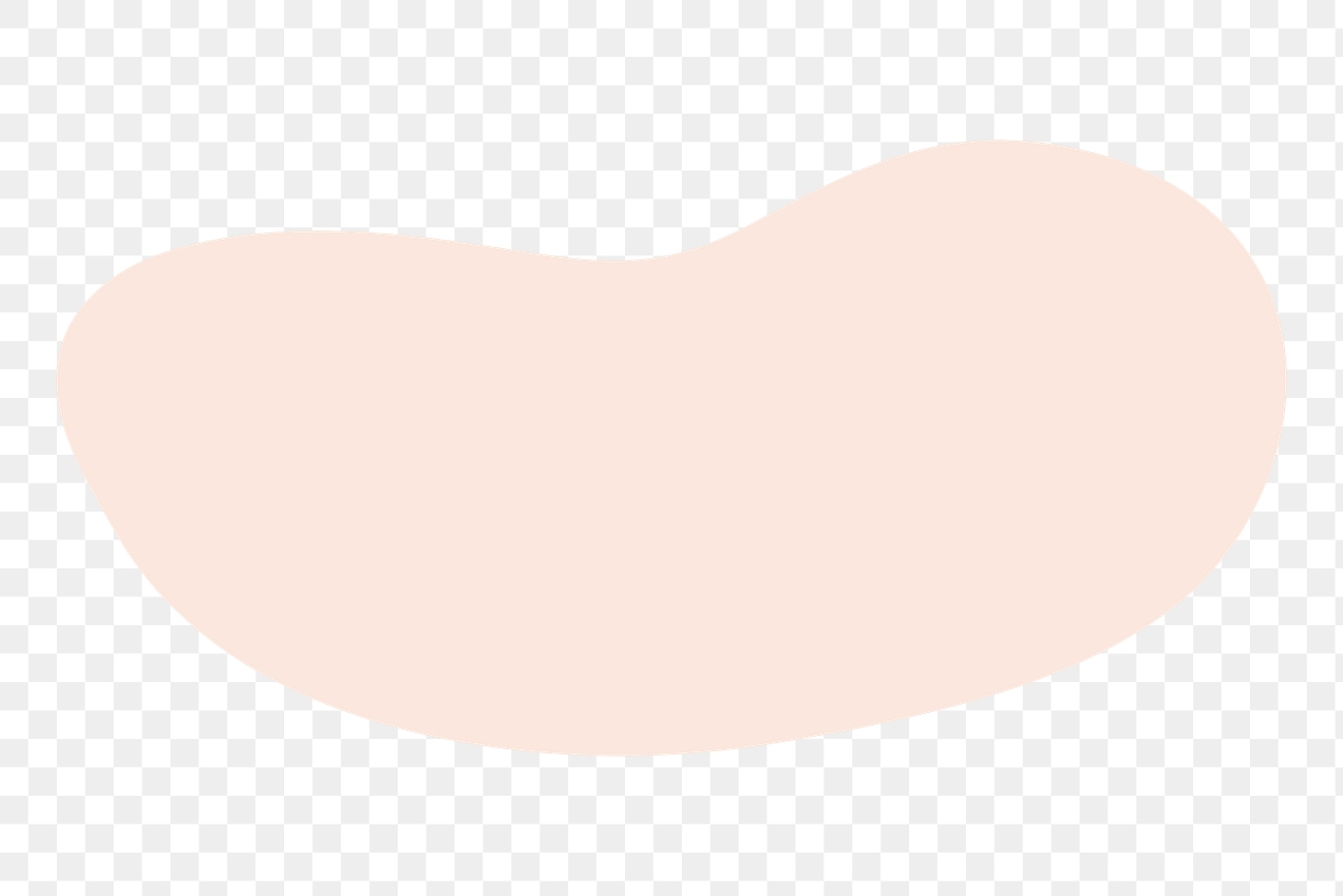 Beige blob shape png sticker, | Premium PNG - rawpixel