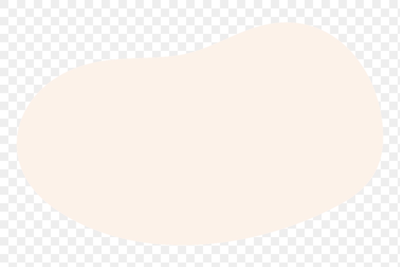 Beige oval shape png sticker, | Premium PNG - rawpixel