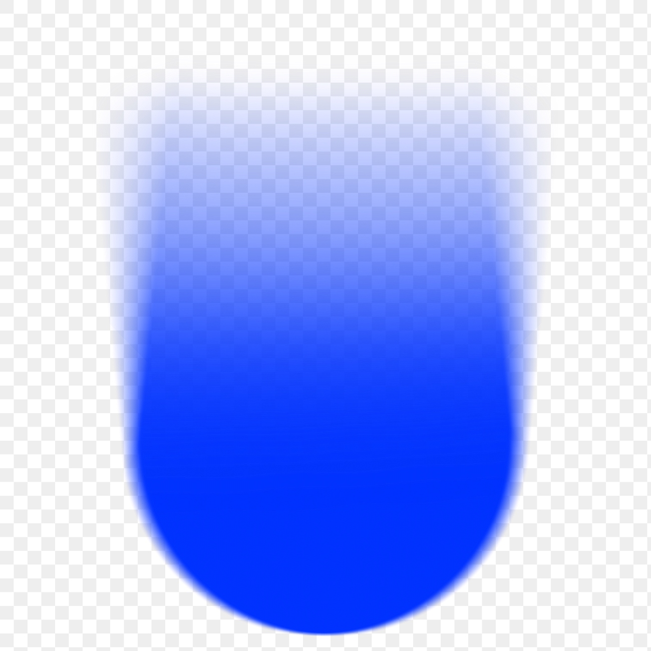 Blurry blue png sticker, transparent | Premium PNG - rawpixel
