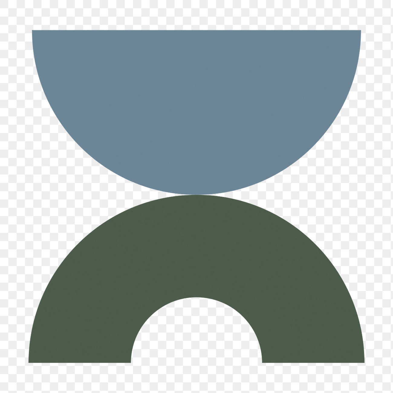 Semi-circle shape png sticker, transparent | Premium PNG - rawpixel