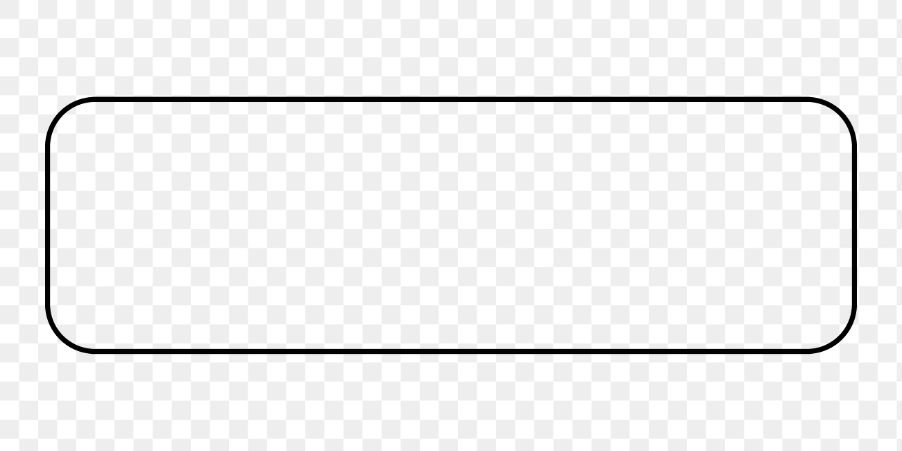 Png rectangle line frame sticker, | Premium PNG - rawpixel