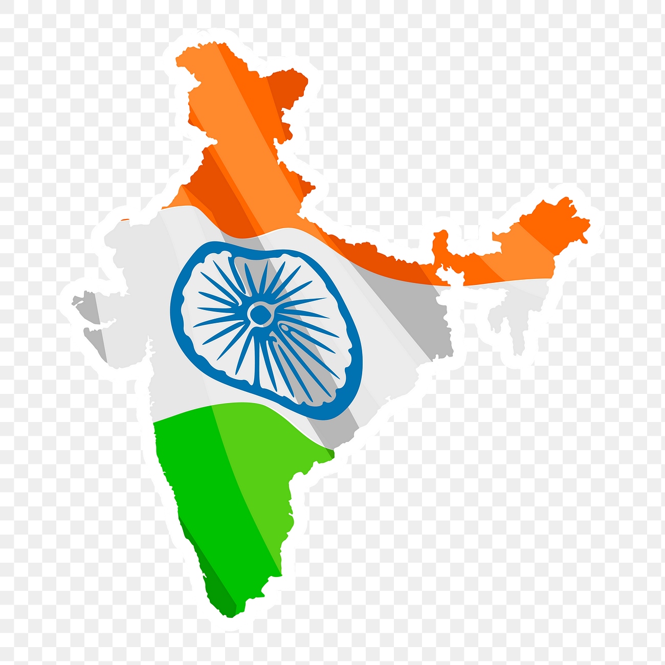 India png illustration, transparent background. | Free PNG - rawpixel