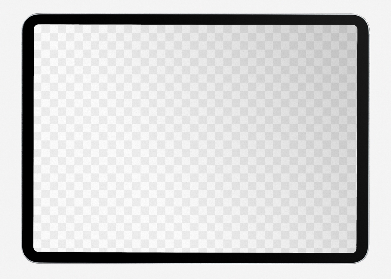 Tablet screen png mockup, transparent | Free PNG - rawpixel