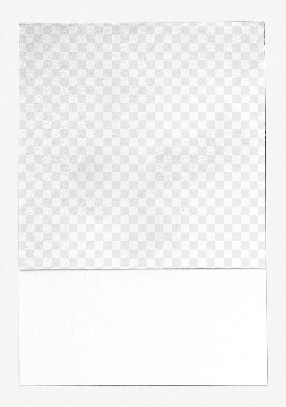 Paper png mockup, transparent design | Free PNG - rawpixel