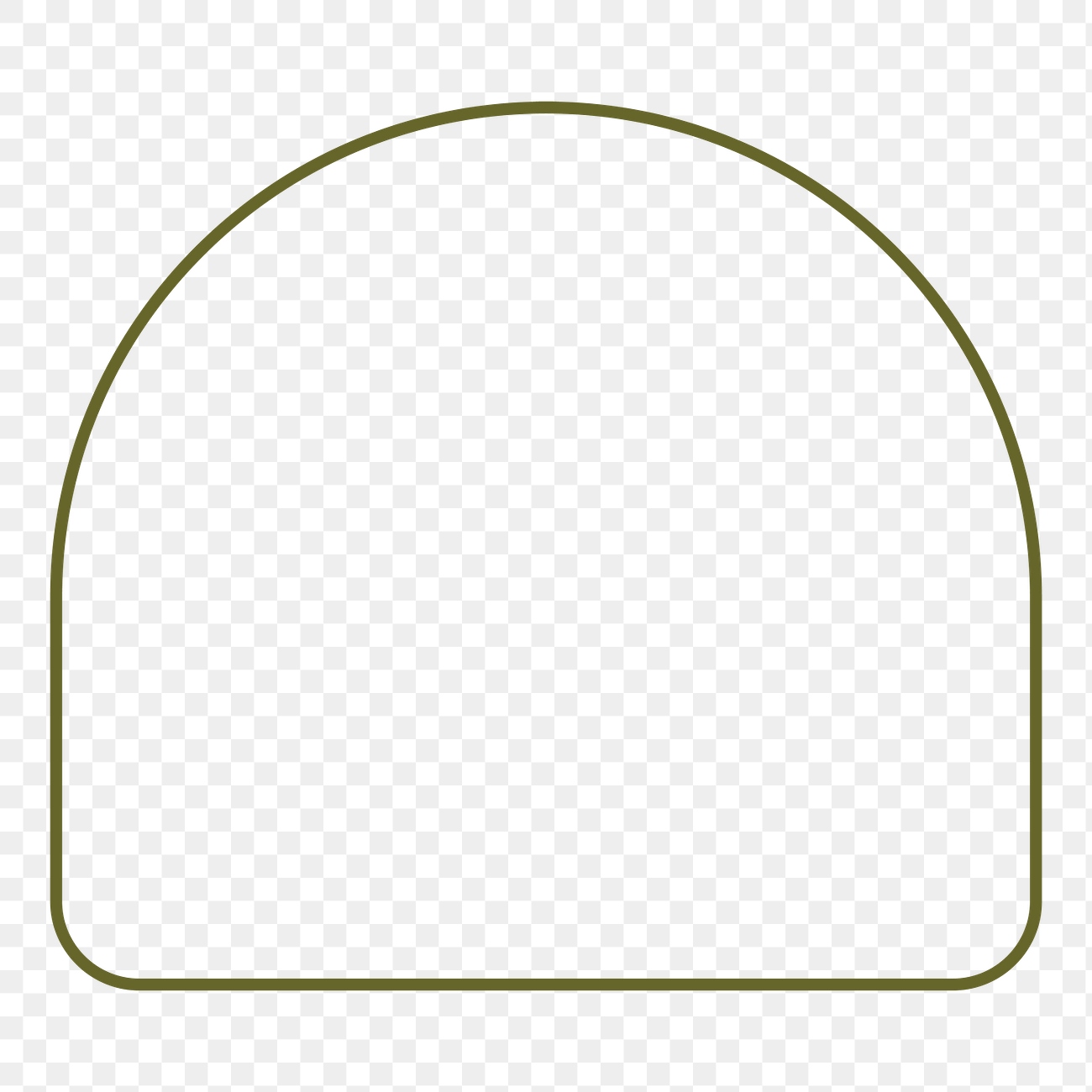 Arch frame png sticker, drawing | Premium PNG - rawpixel