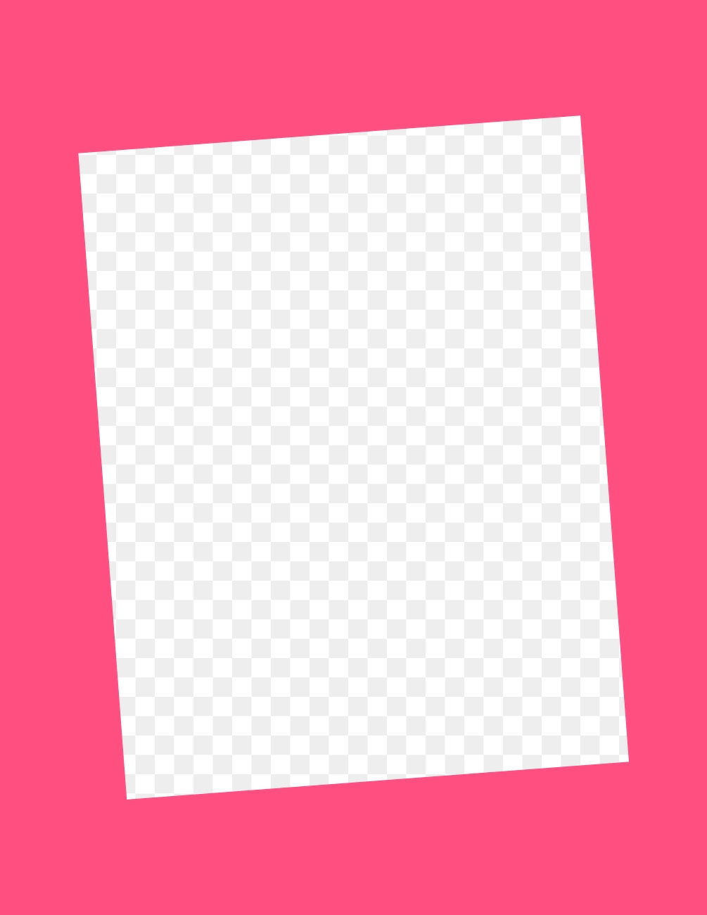 Tilted rectangle png frame, transparent | Premium PNG - rawpixel