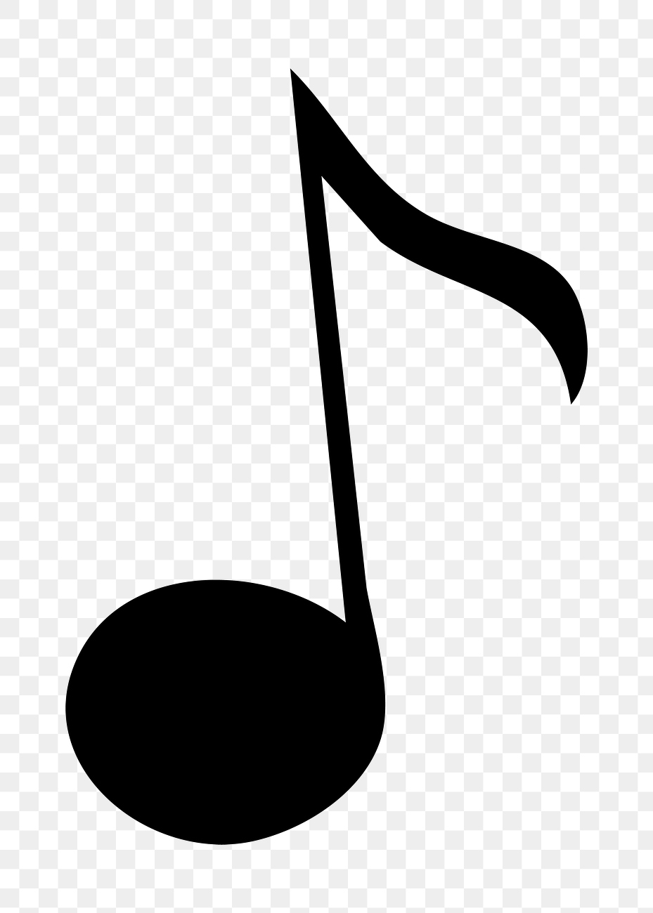 Music note png clipart illustration | Free PNG - rawpixel