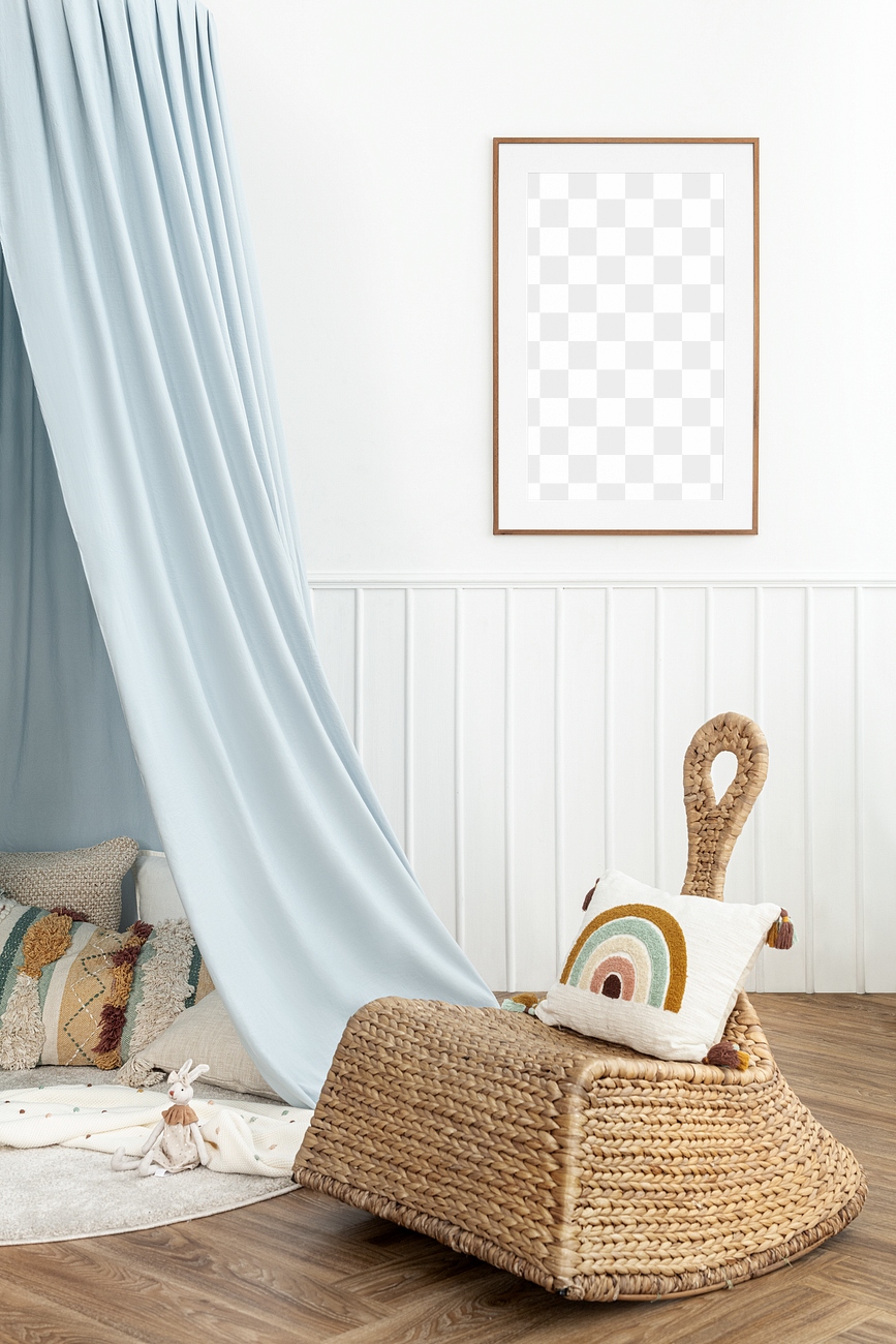 Photo frame png mockup, living | Premium PNG - rawpixel