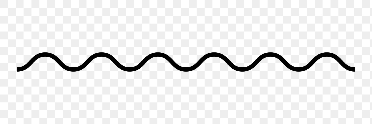 Png squiggly line sticker, transparent | Premium PNG - rawpixel