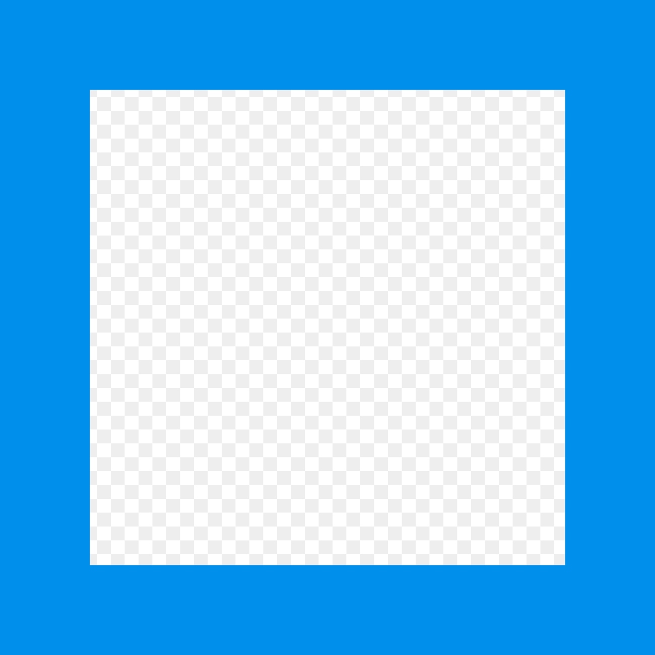 Blue frame png, transparent design | Premium PNG - rawpixel