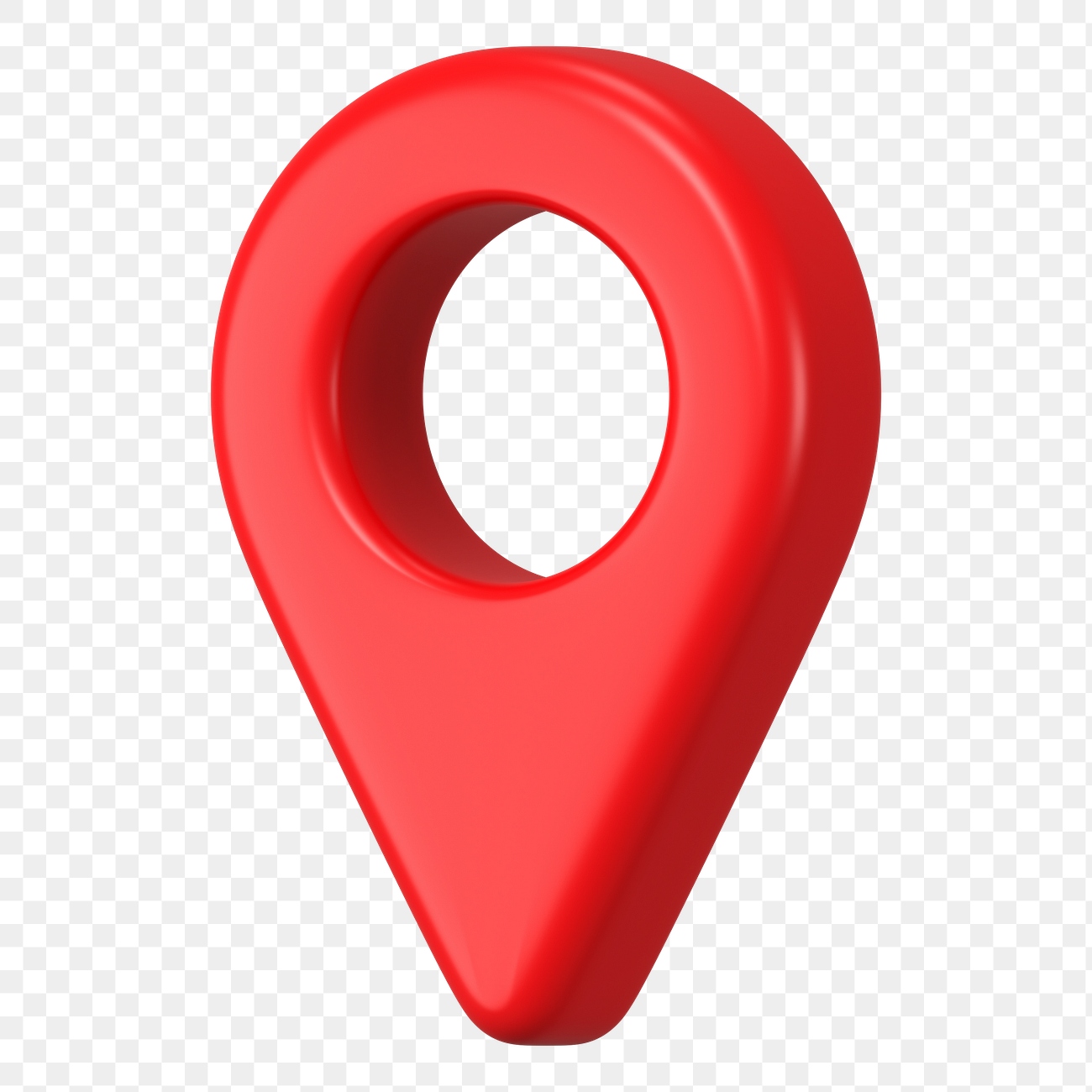 3D location pin png sticker | Premium PNG Sticker - rawpixel