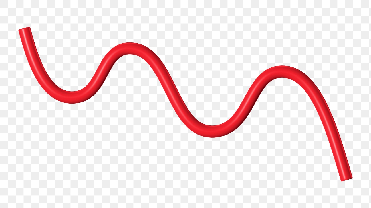 3D squiggle png, wavy shape | Premium PNG - rawpixel