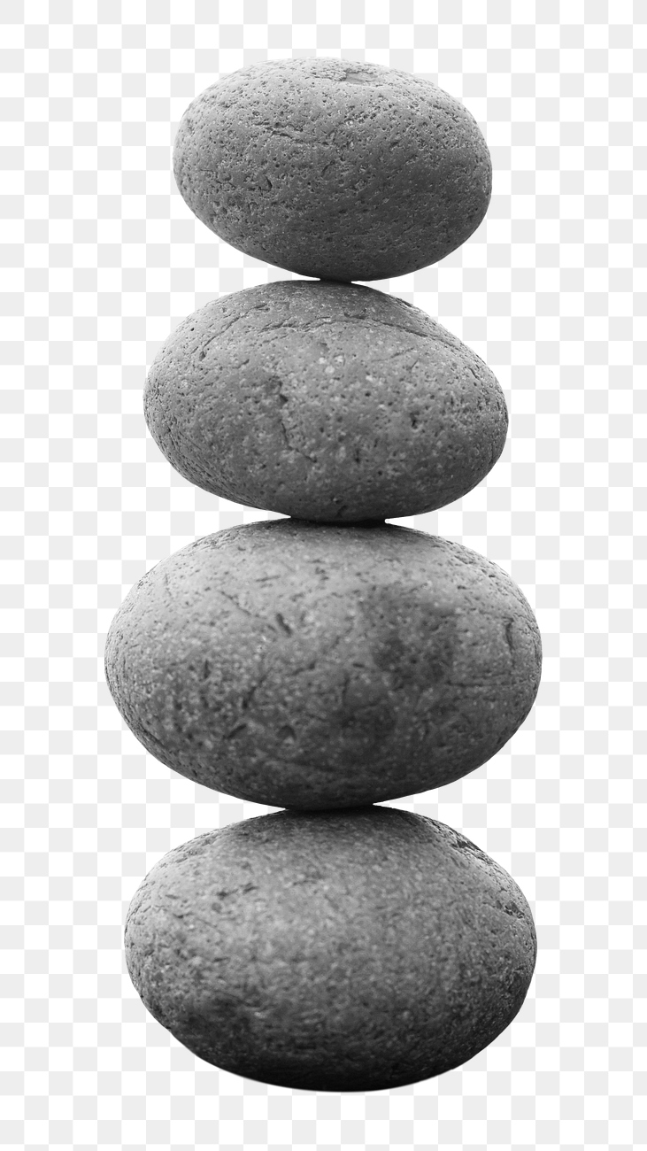 Png zen stones sticker, transparent | Free PNG - rawpixel