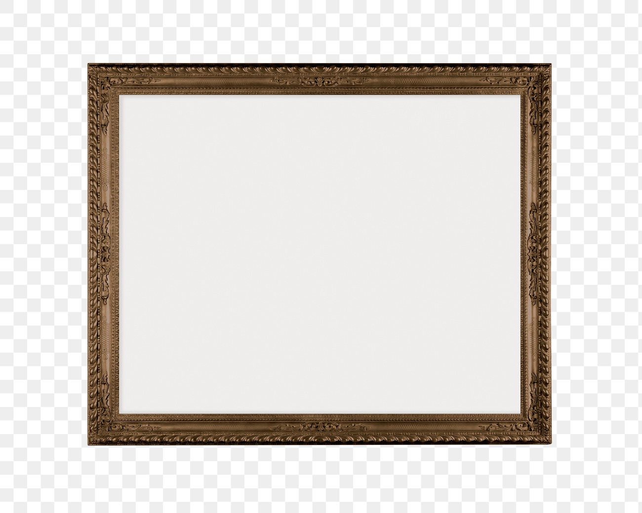 Dark brown frame png sticker, | Premium PNG - rawpixel