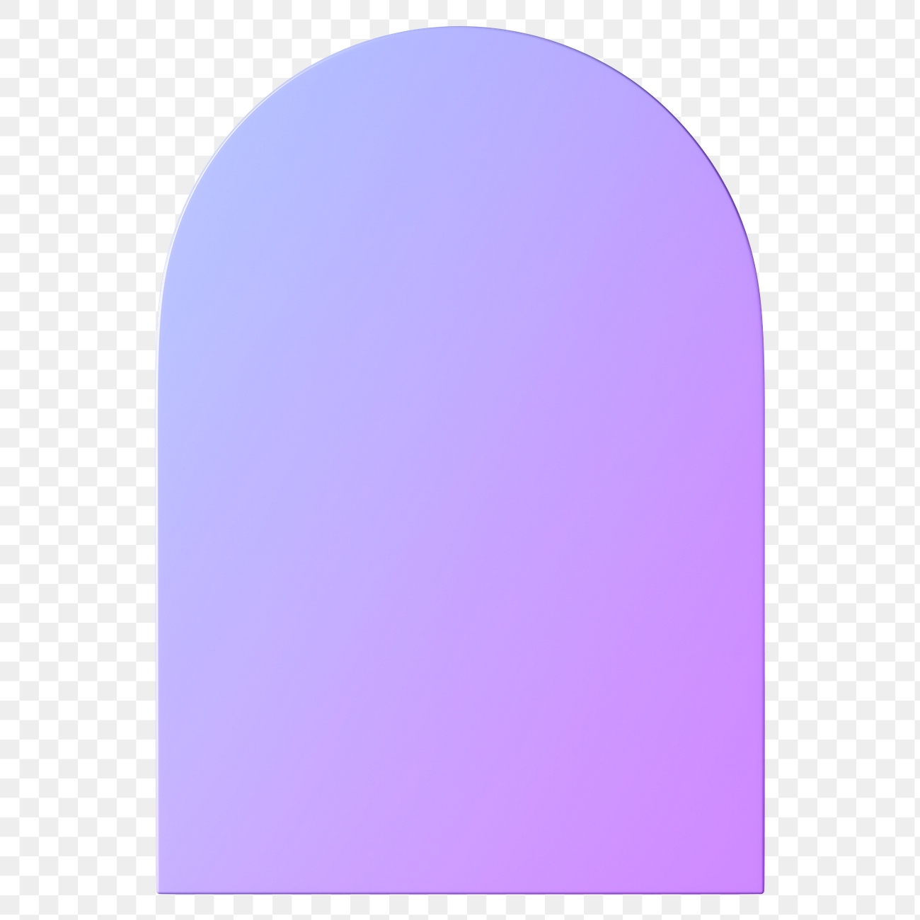 Purple gradient arch shape png | Premium PNG - rawpixel