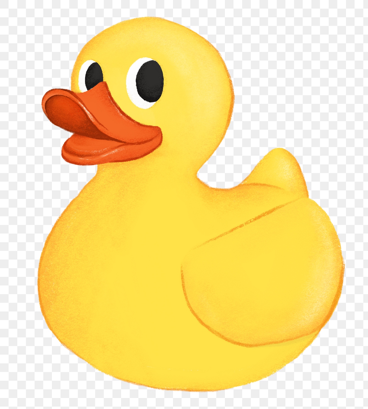 Cute rubber duck png sticker, | Premium PNG - rawpixel