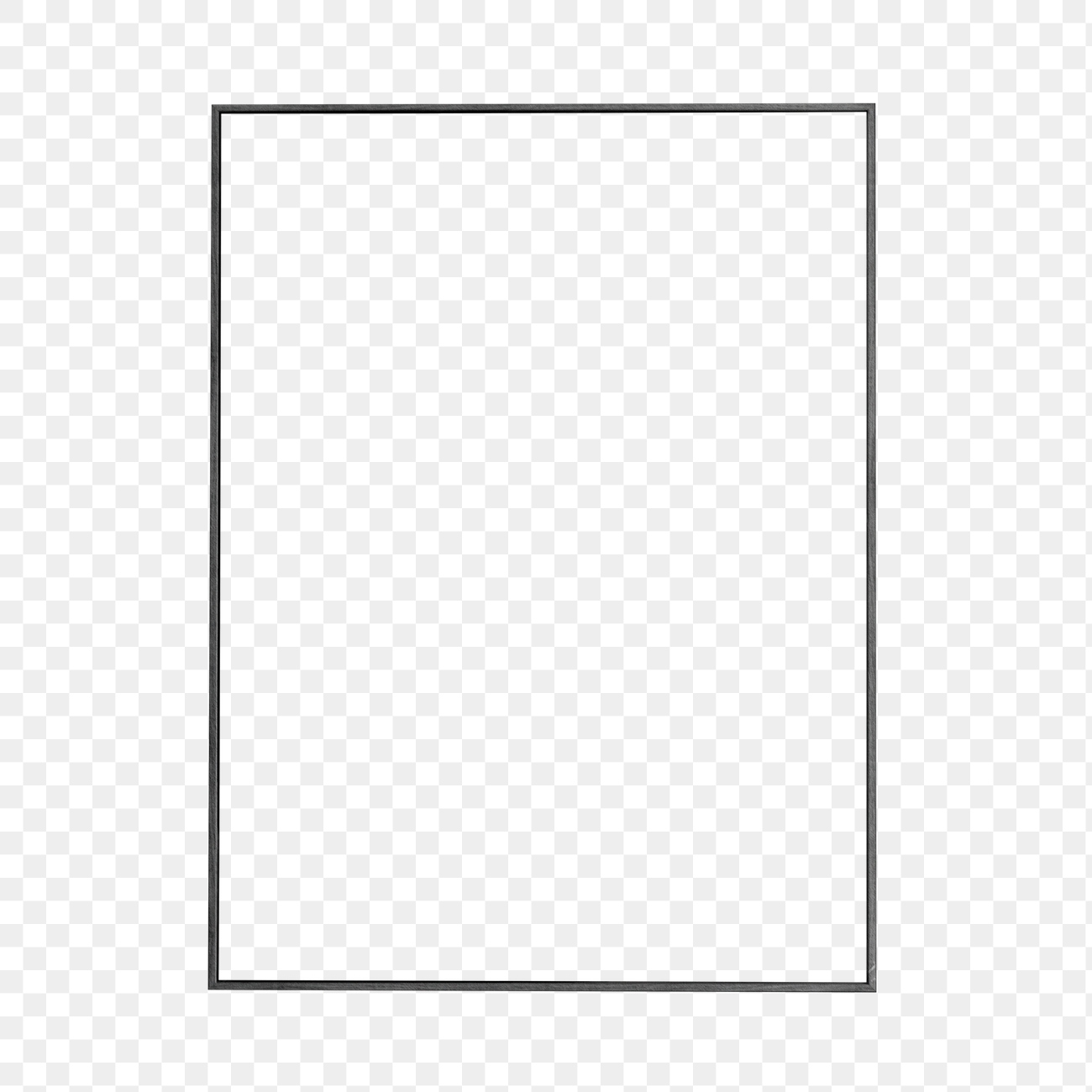 Png picture frame sticker, transparent | Premium PNG - rawpixel