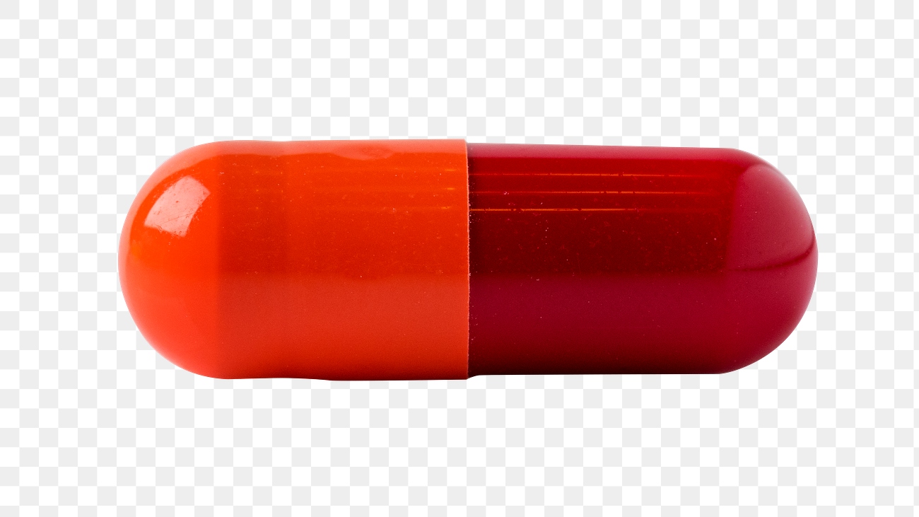 Red pill png sticker, transparent | Premium PNG - rawpixel