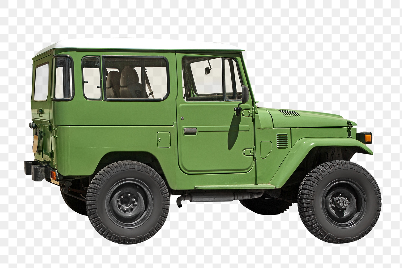 Four-wheel car png collage element, | Free PNG - rawpixel