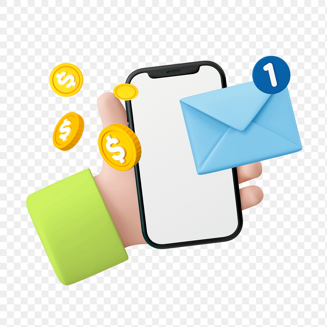 Money transfer png mobile notification | Premium PNG - rawpixel