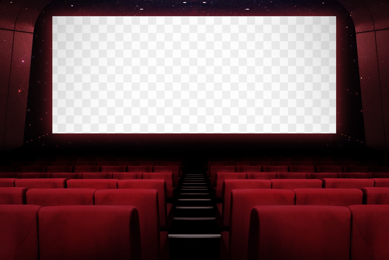 Movie screen png mockup, transparent | Premium PNG - rawpixel
