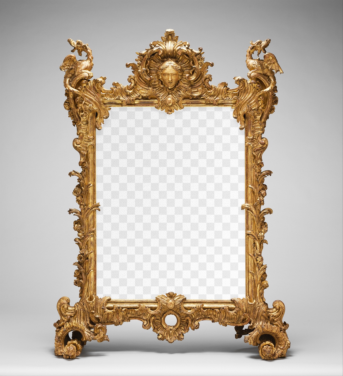 Vintage picture frame png mockup, | Free PNG - rawpixel