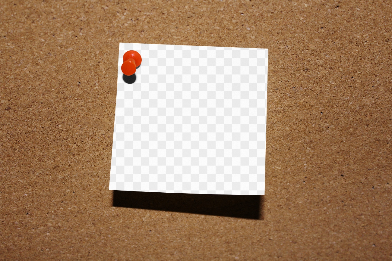 Reminder note png mockup, transparent | Free PNG - rawpixel