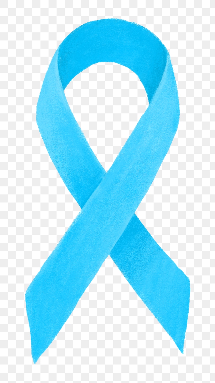 Blue ribbon png, cancer awareness | Premium PNG - rawpixel