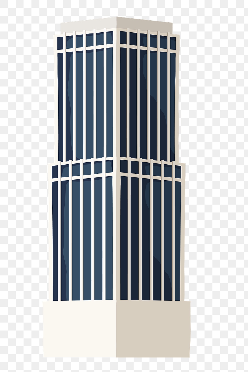 Office building png architecture illustration, | Premium PNG - rawpixel