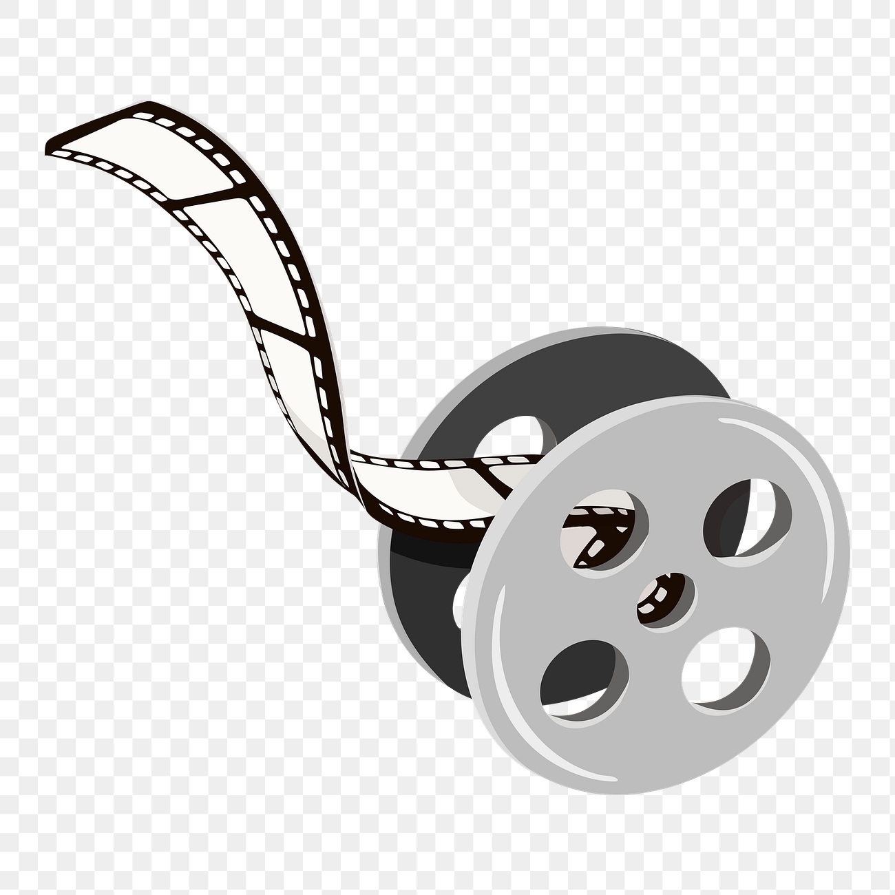 Movie film reel, transparent background | Free PNG - rawpixel