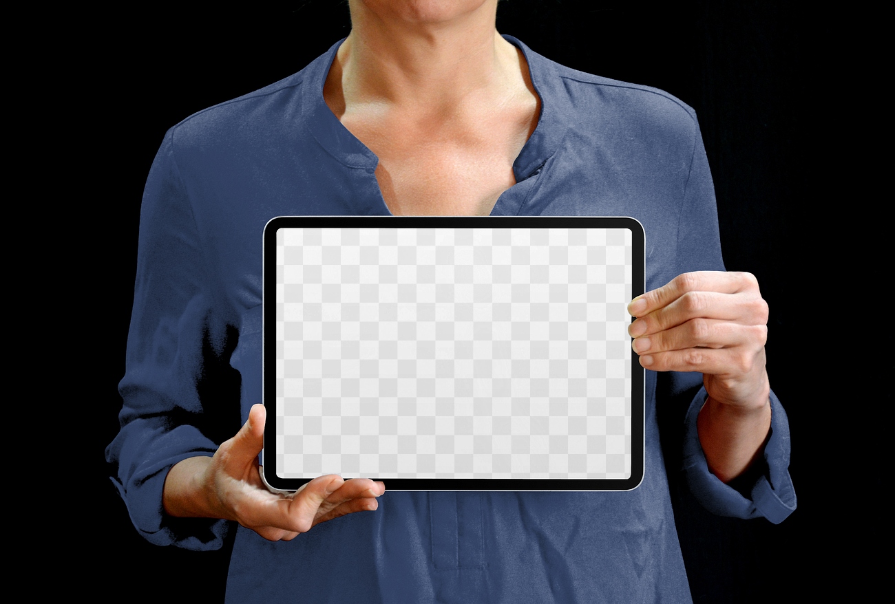 Tablet screen png mockup, transparent | Free PNG - rawpixel