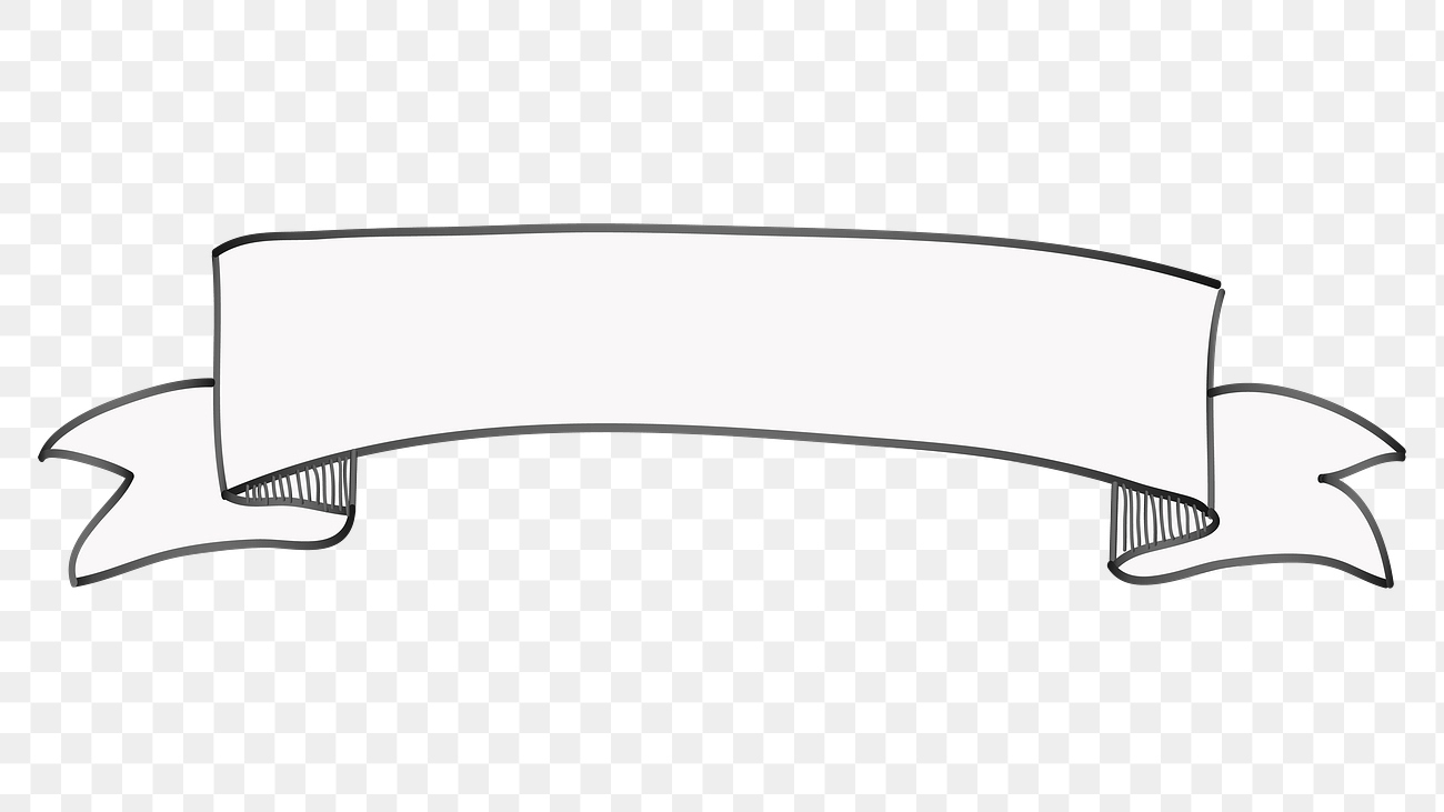 PNG Doodle ribbon banner element | Premium PNG - rawpixel