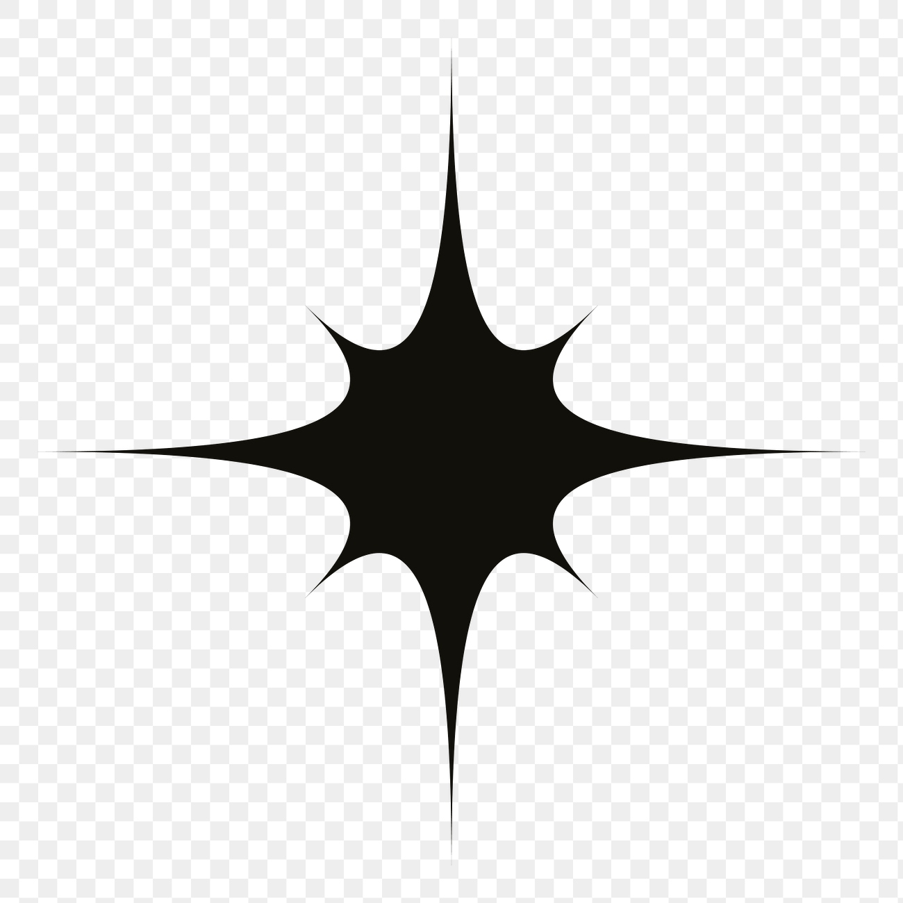 Sparkle shape png, transparent background | Premium Icons - rawpixel