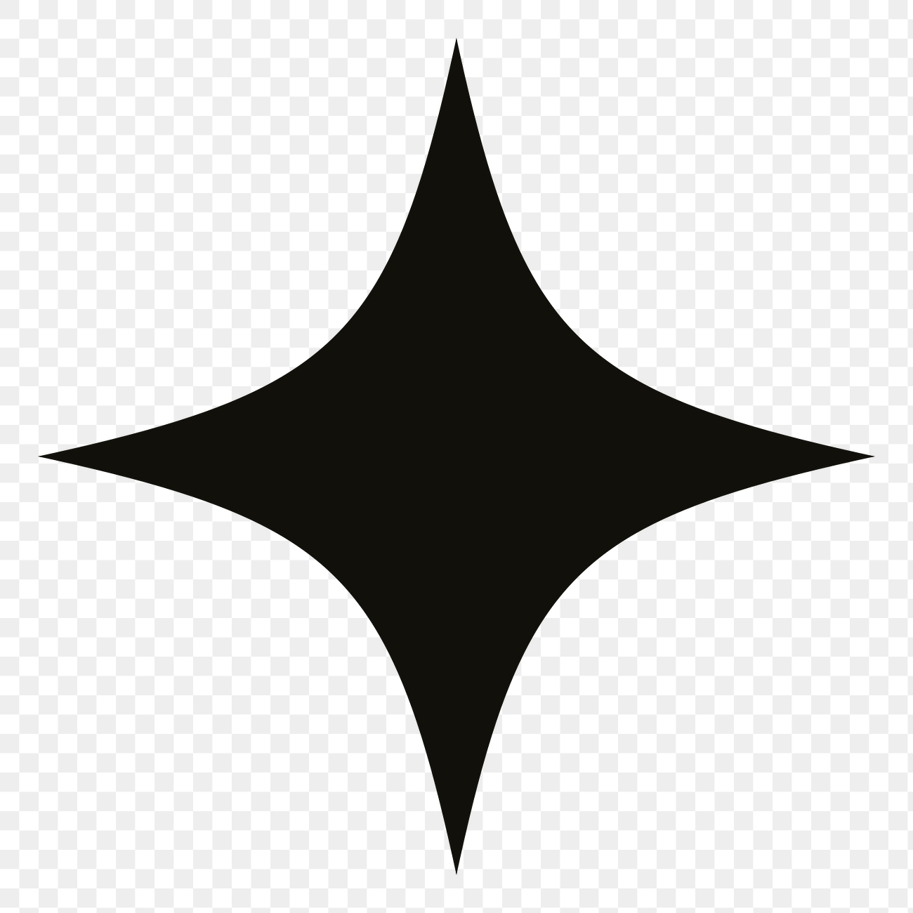 Sparkle shape png, transparent background | Premium Icons - rawpixel
