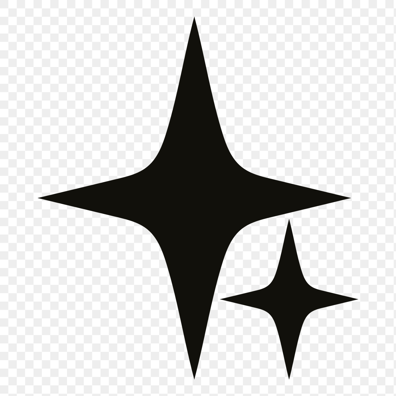 Sparkle shape png, transparent background | Premium Icons - rawpixel