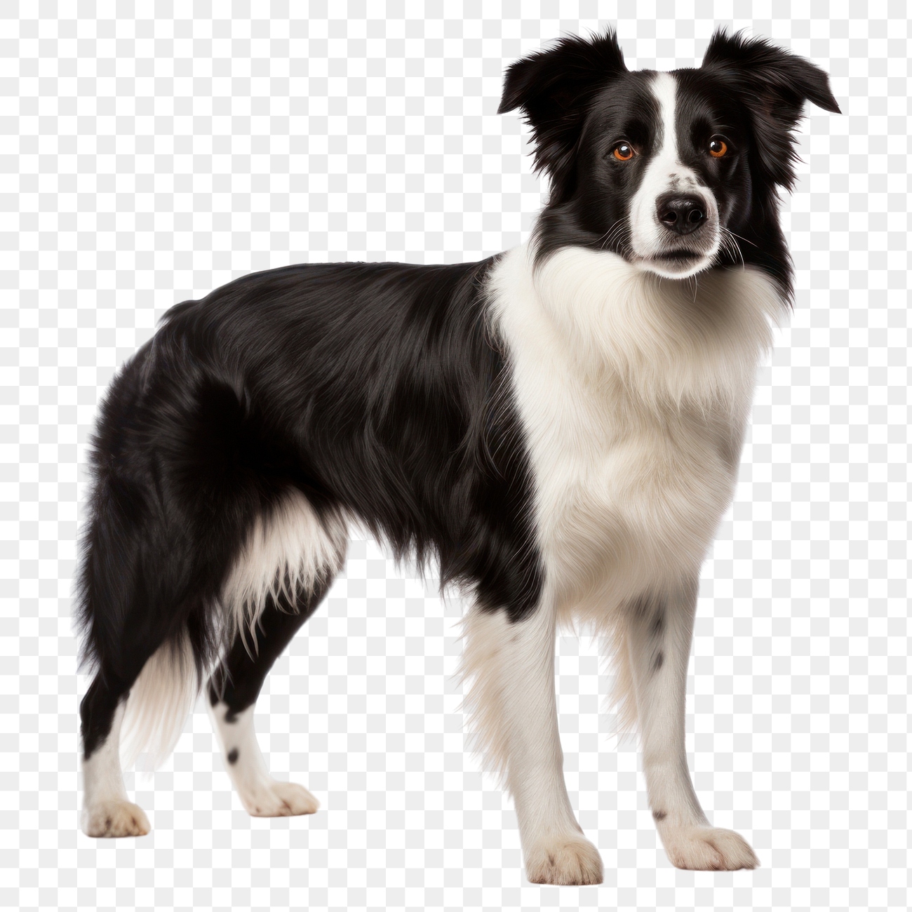 PNG Border Collie png dog | Free PNG - rawpixel