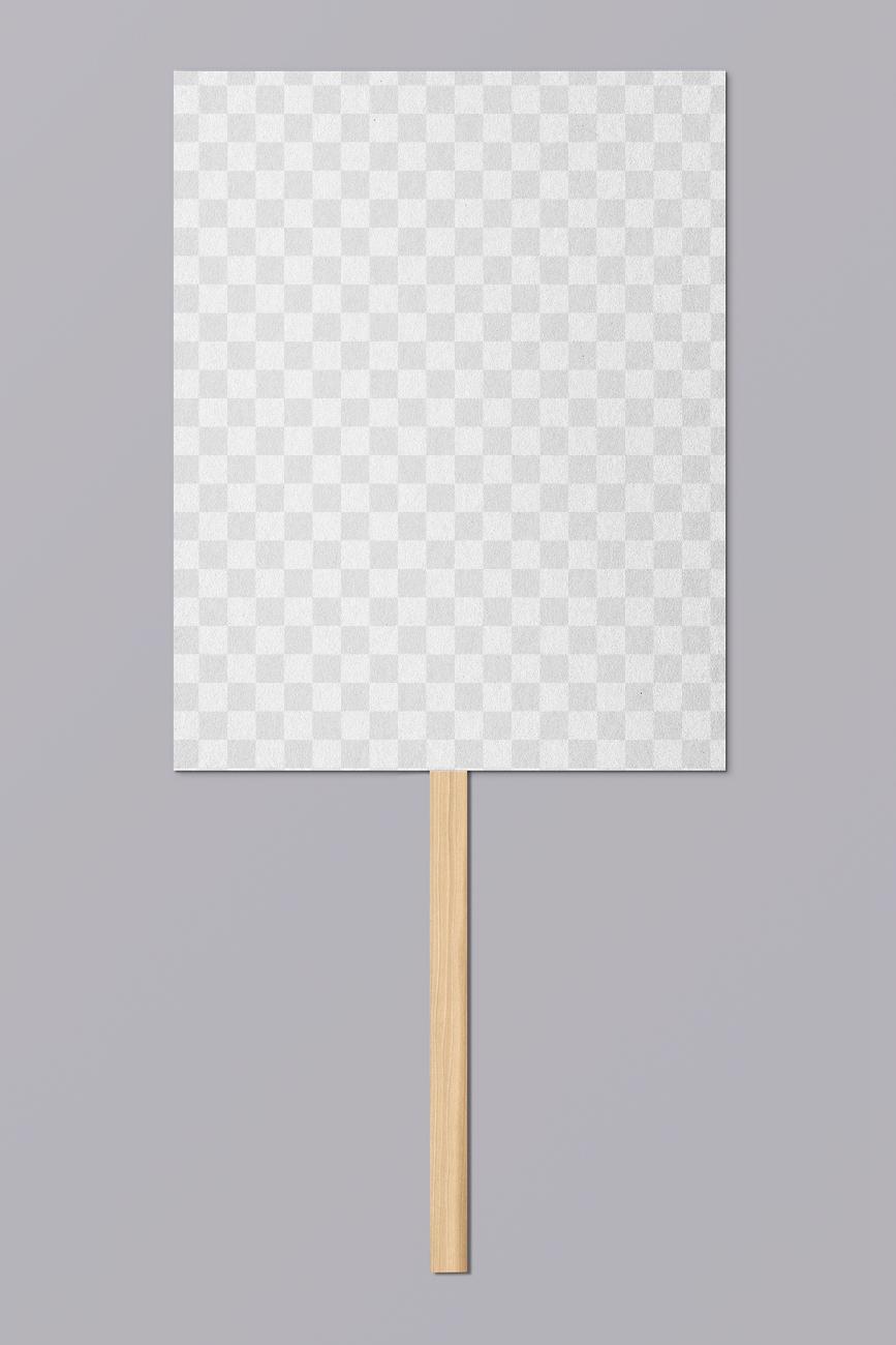Protest sign png mockup, transparent | Premium PNG - rawpixel