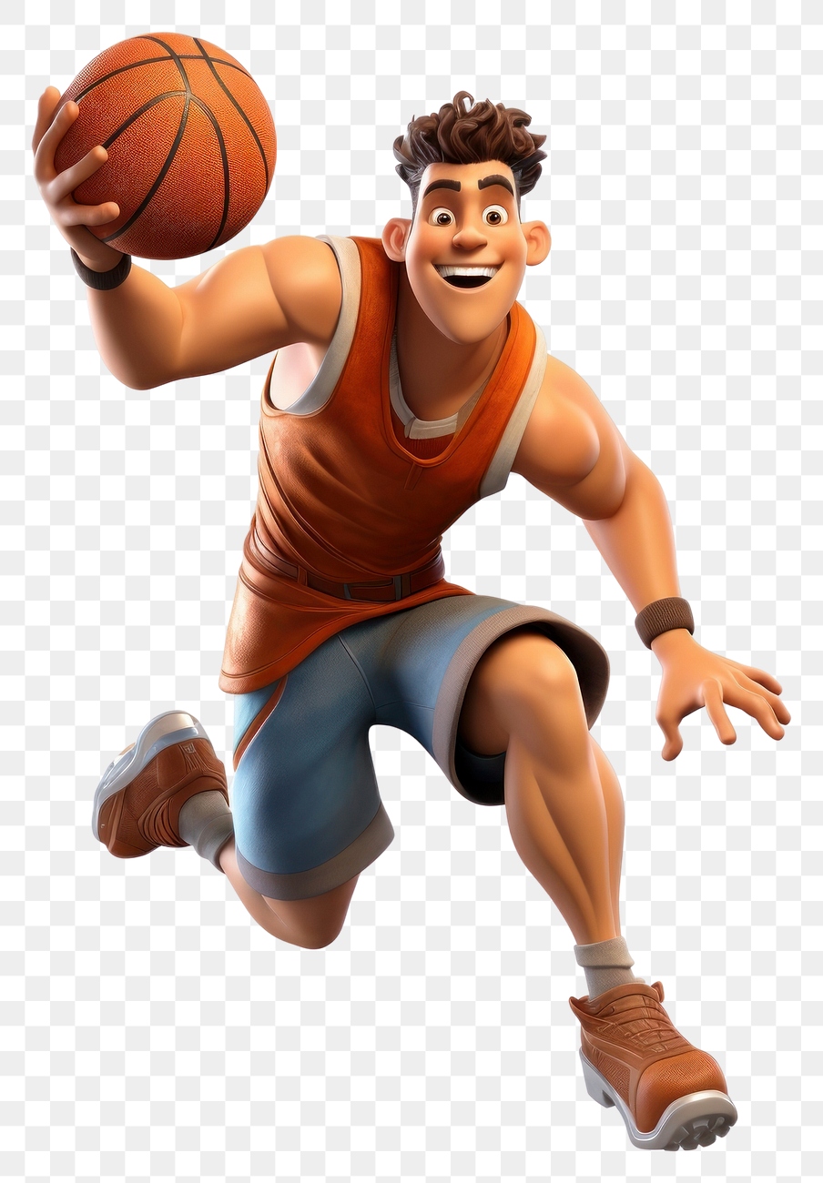 PNG Basketball cartoon sports | Premium PNG - rawpixel