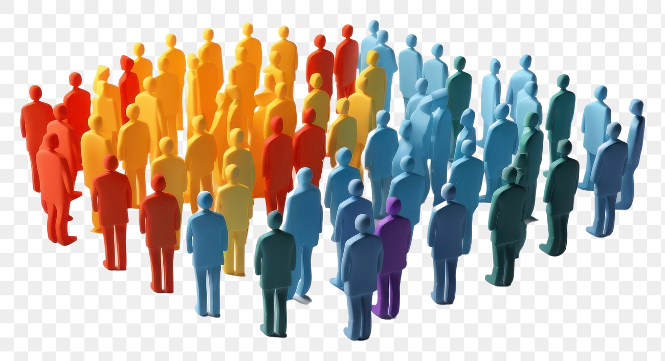 PNG Crowd transparent background togetherness | Premium PNG - rawpixel