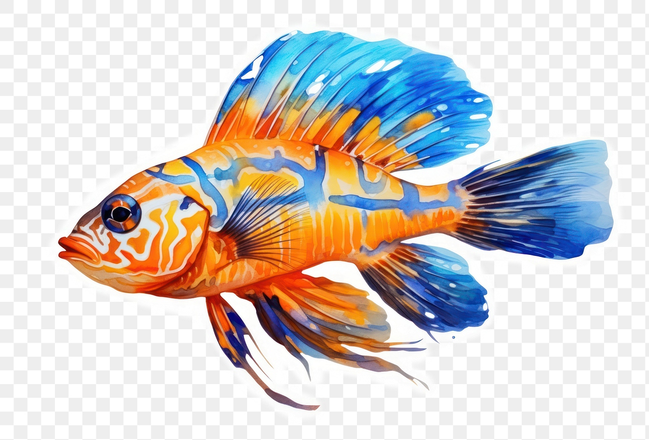 PNG Animal fish pomacentridae underwater. | Premium PNG - rawpixel