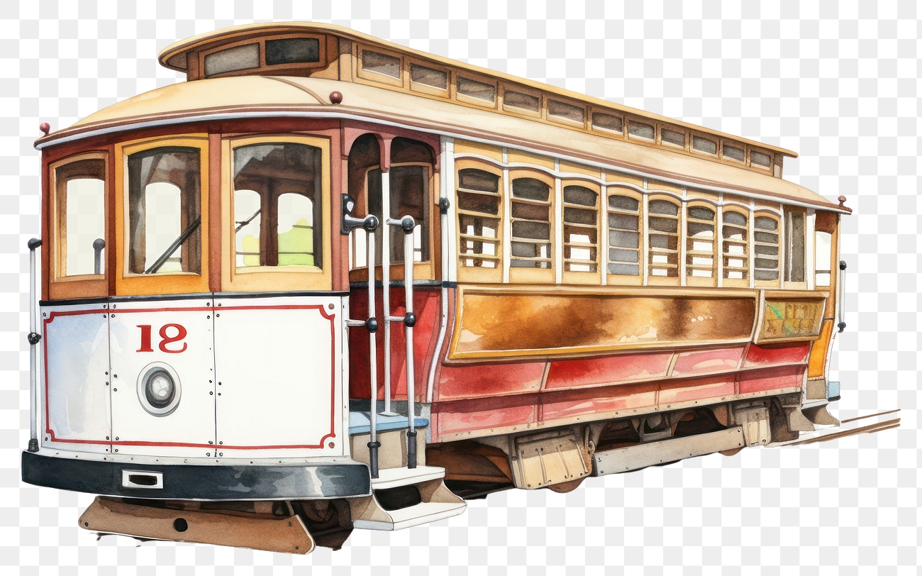 PNG Vehicle railway train tram. | Premium PNG - rawpixel