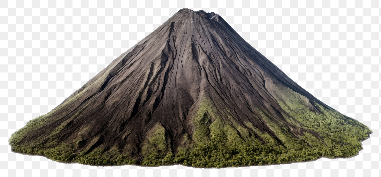 PNG Mountain outdoors volcano nature. | Premium PNG - rawpixel