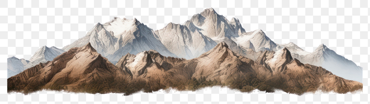 PNG Landscape panoramic mountain outdoors | Premium PNG - rawpixel