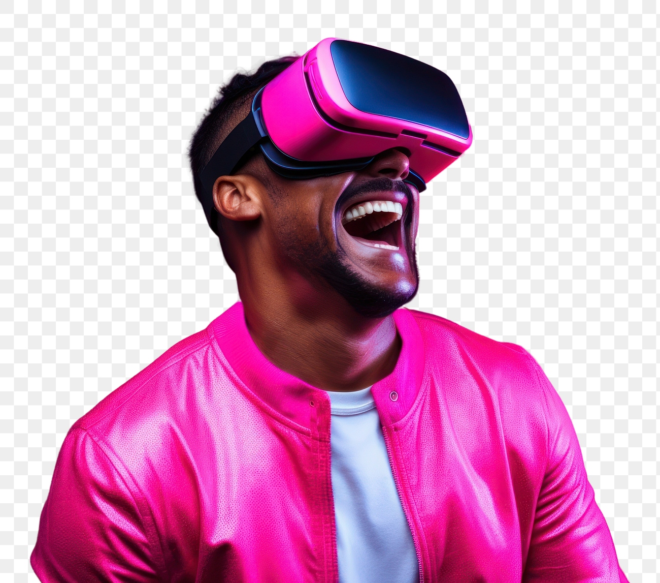 PNG Technology smiling adult man. | Premium PNG - rawpixel